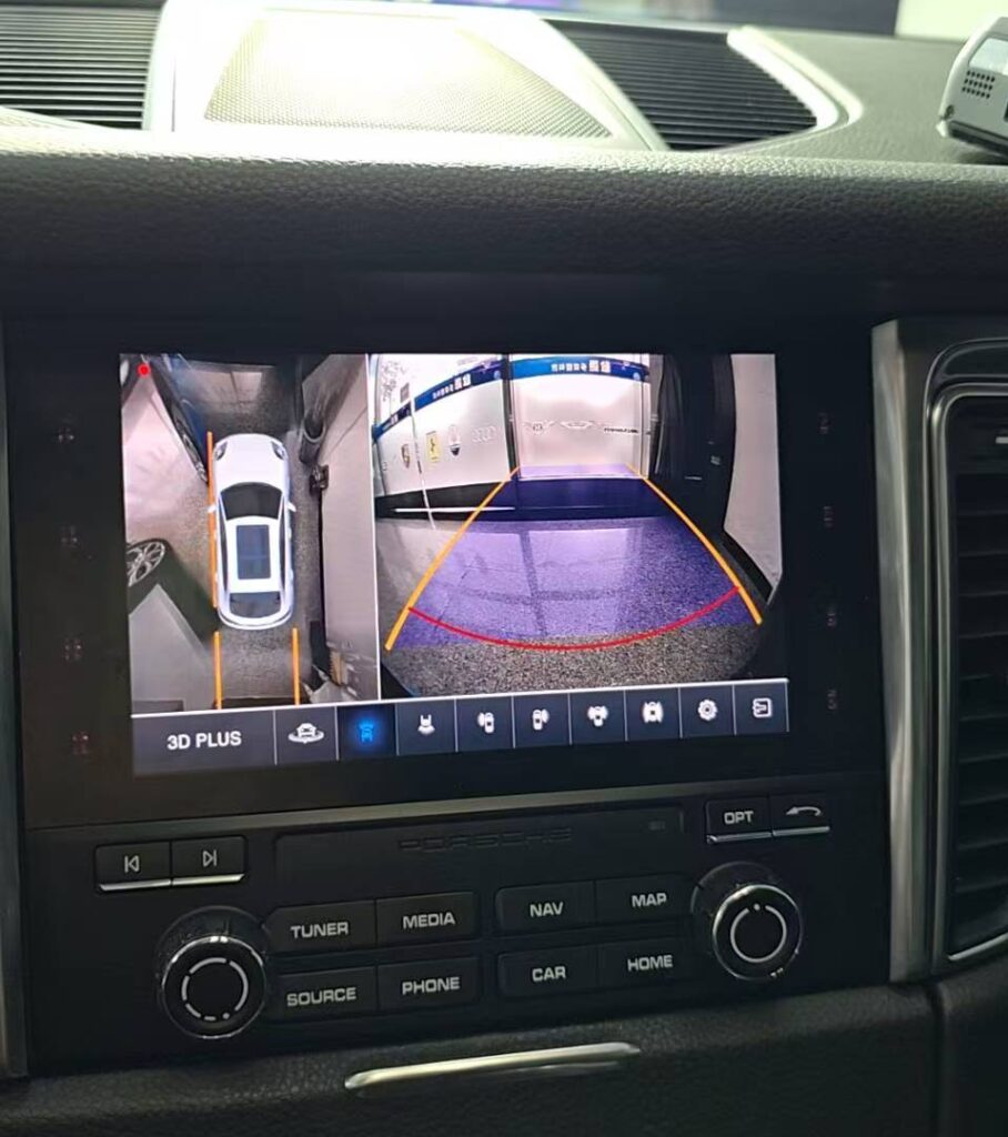 3D AVM System For Audi , VW , Skoda Mib2 / Porsche Pcm4 Surround View ...