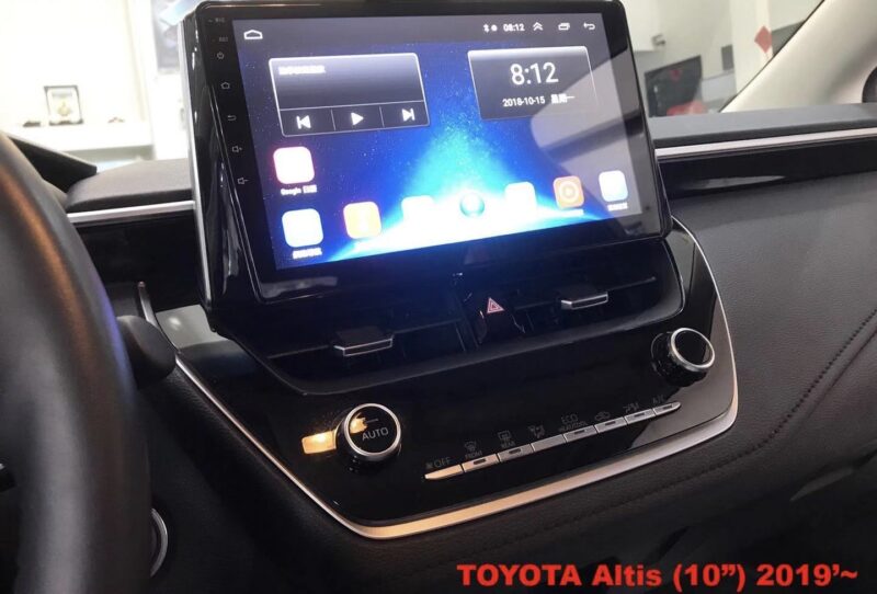 Car Android Panel for TOYOTA Auris / Corolla Sport / Corolla Altis ...