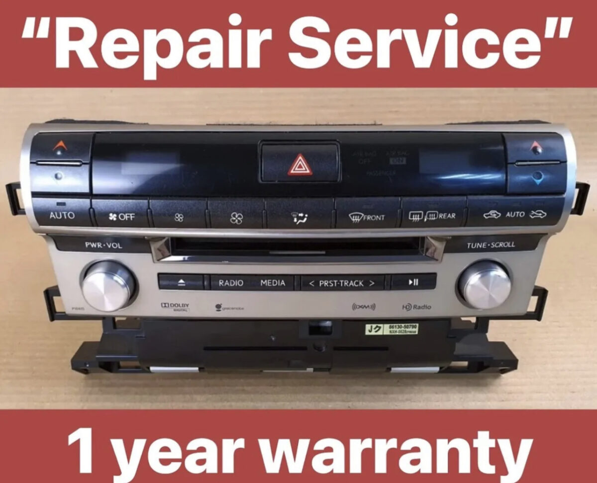 “Repair Service” 2012-2019 Lexus LS460 LS600 OEM Graceno Navigation XM ...