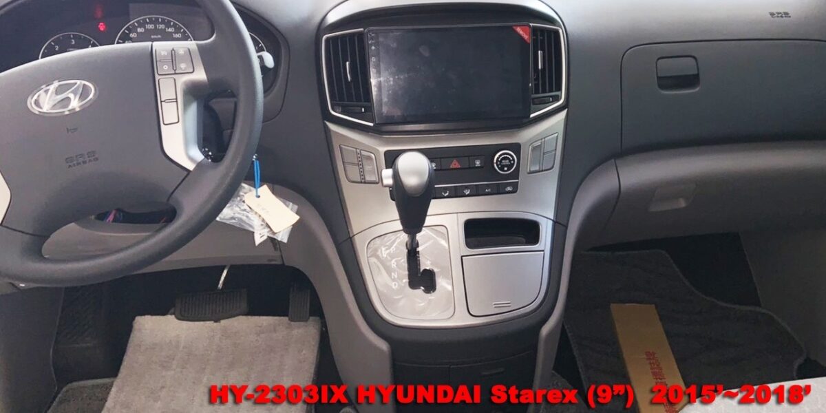 Car Android Panel for HYUNDAI Grand Starex / H1 (9″) (All Black) 2015 ...