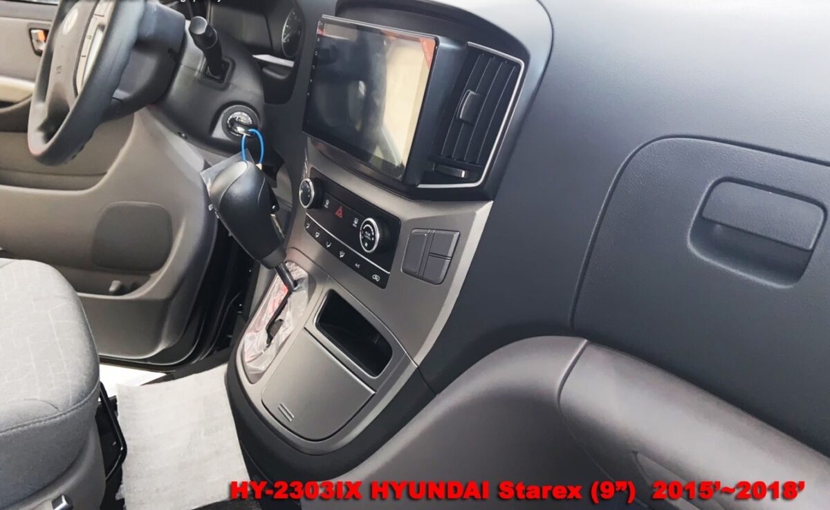 Car Android Panel for HYUNDAI Grand Starex / H1 (9″) (All Black) 2015 ...